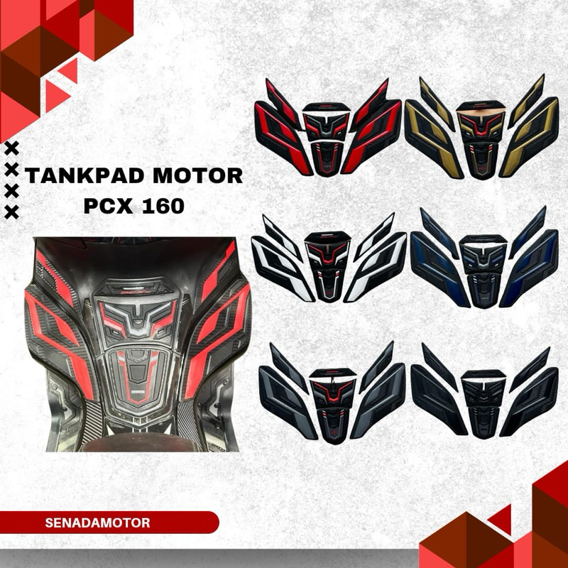 Honda Pcx 160 Motorcycle Tankpad - Honda Pcx 160 Motorcycle Deckpad ...