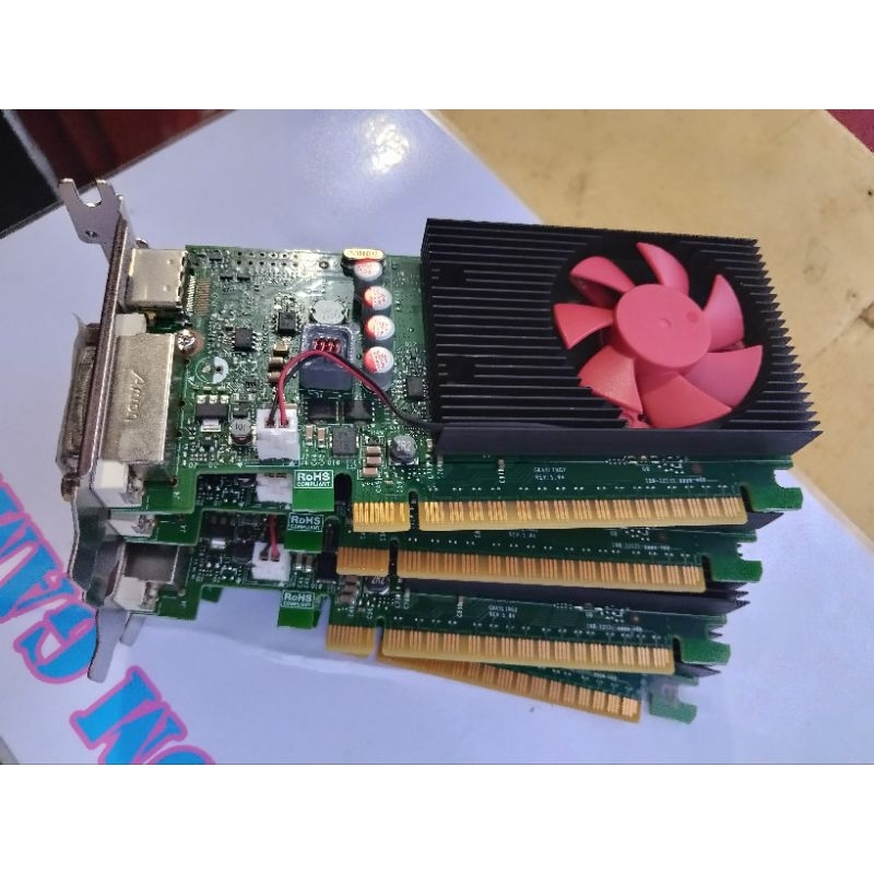 Vga nvidia GT 730 2gb ddr5 64bit direx12 25วัตต์ | Shopee Thailand