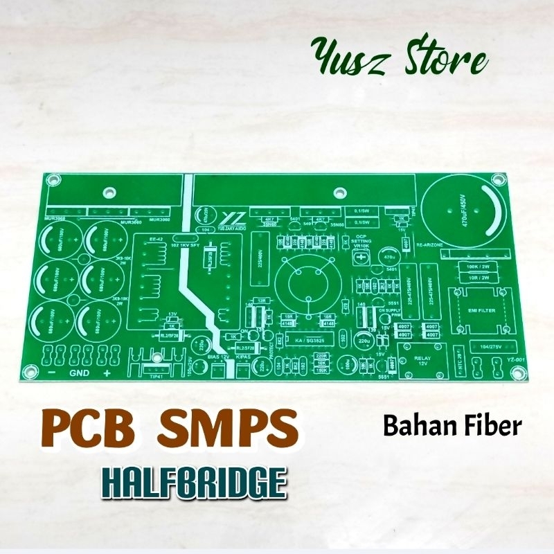 Hb SMPS PCB 100% แก้ไขวัสดุไฟเบอร์ SMPS แหล่งจ่ายไฟ Halfbridge | Shopee ...