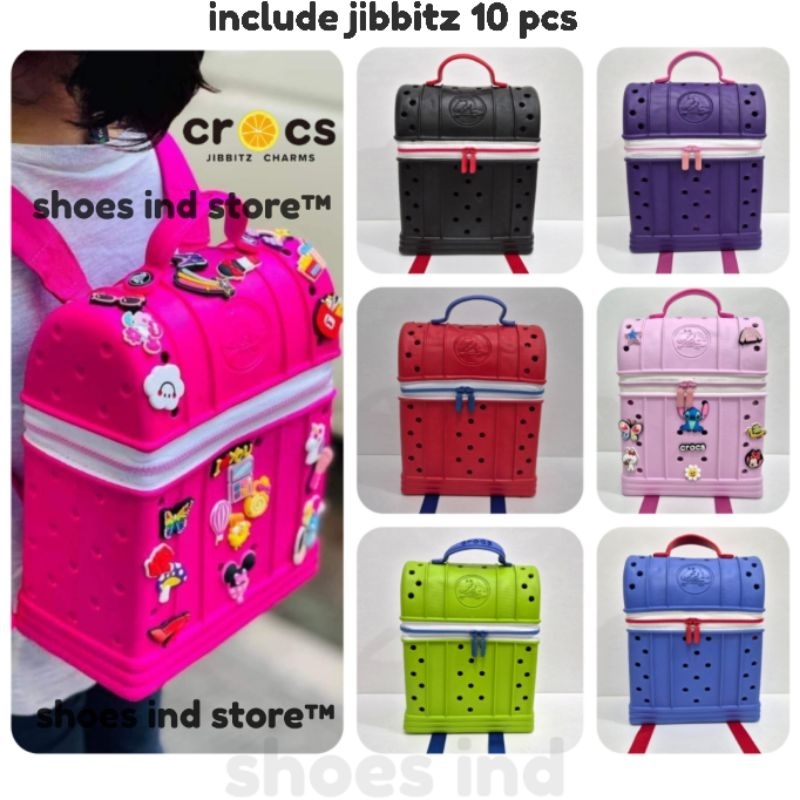 CROCS CLASSIC BACKPACK BACKPACK BACKPACK / กระเป๋าเป้ CHILDRENS ...