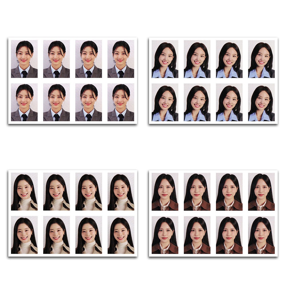 [kstuffind] (2) TWICE ID PHOTO PICTURE MEMBER TWICE ID PHOTO JIHYO ...