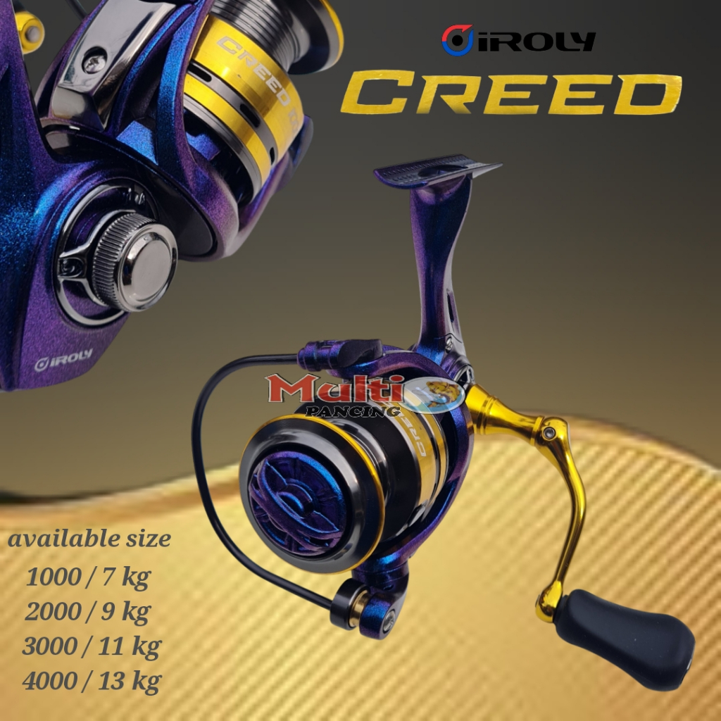 Iroly CREED power handle reel | Shopee Thailand