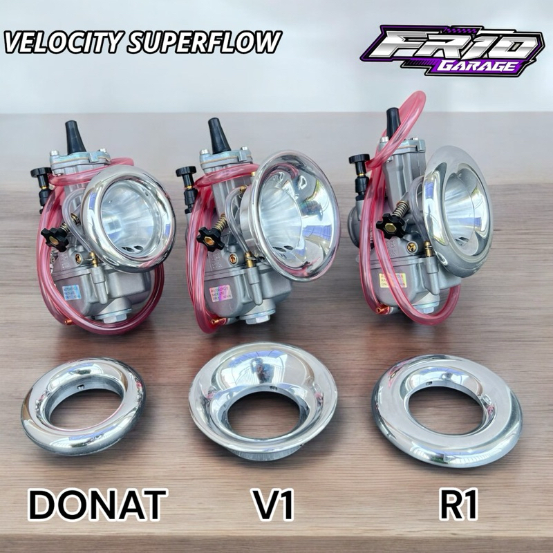 VELOCITY VELO SUPERFLOW CARBURETOR PE PWK 24 26 28 30 32 33 34 35 38 40 ...