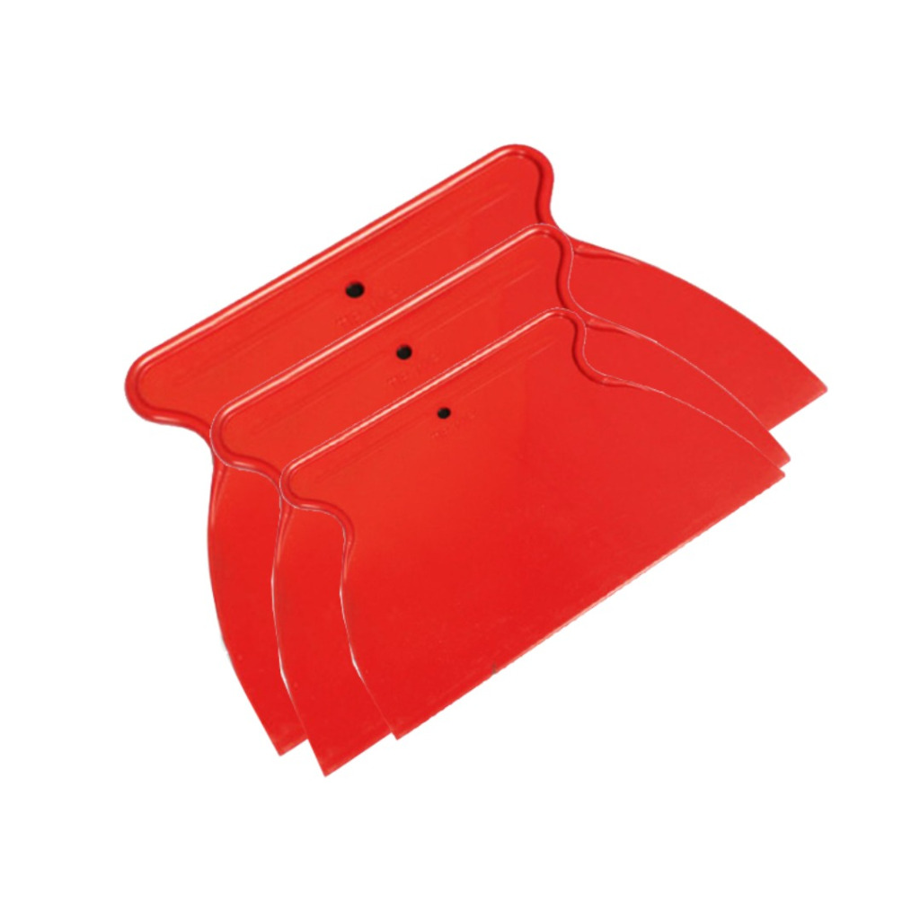 Merah Pvc Plastic Kape 5 7 9 นิ้ว Red Putty Scraper Rakl Scrap | Shopee ...