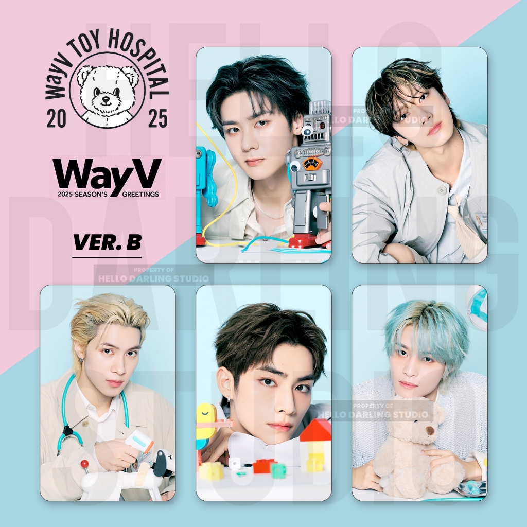 Nct WAyV 2025 ฤดูทักทาย Ver. การ์ดบี. ไม่เป็นทางการ พัดลมทํา. | Shopee Thailand