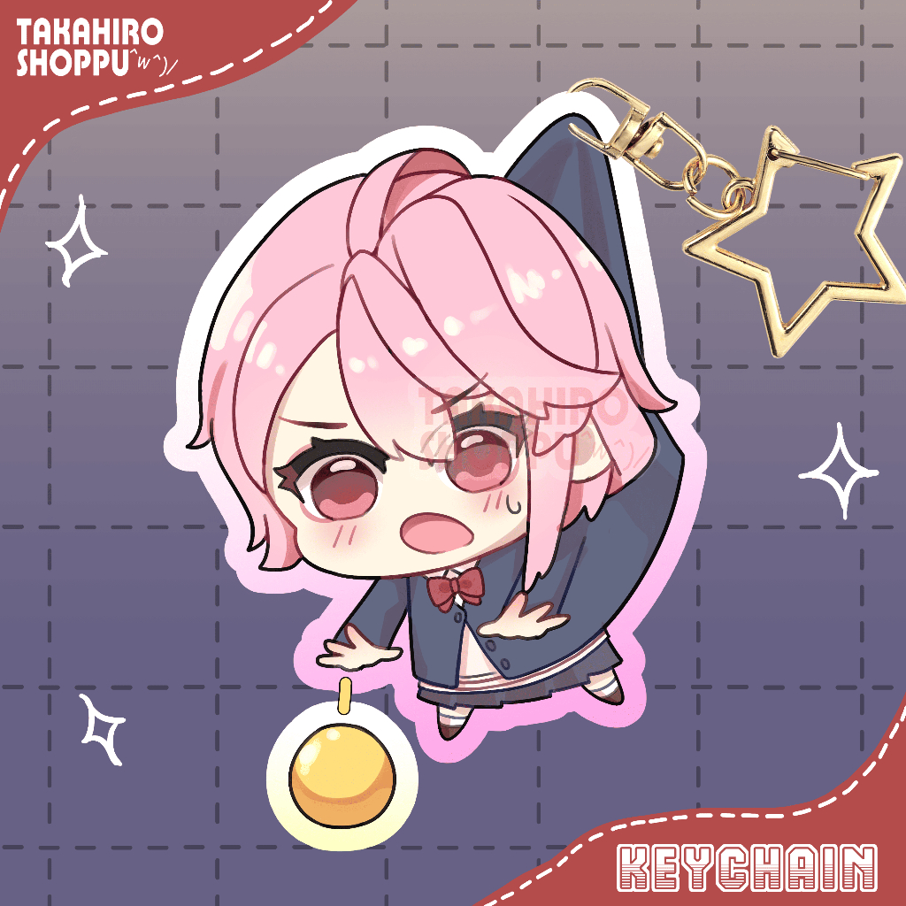 Gantungan Dandadan SHIRATORI AIRA พร้อม OKARUN BALLS อะนิเมะอะคริลิค ...