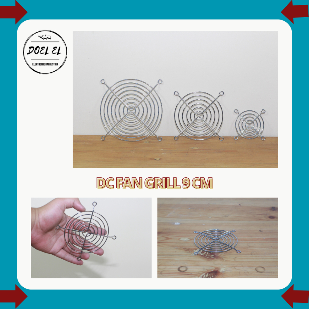 Doel EL DC FAN GRILL 9 ซม | Shopee Thailand