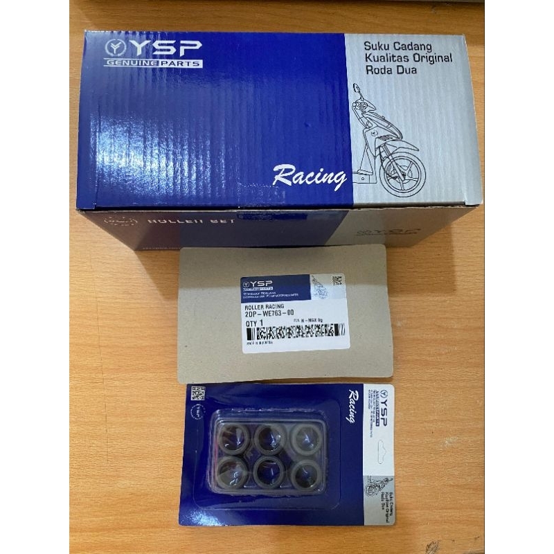 ขายส่ง (YSP) (ราคาต่อ 3 ชุด) ROLLER RACING NMAX 2DP 8GRAM (FCC) | Shopee Thailand