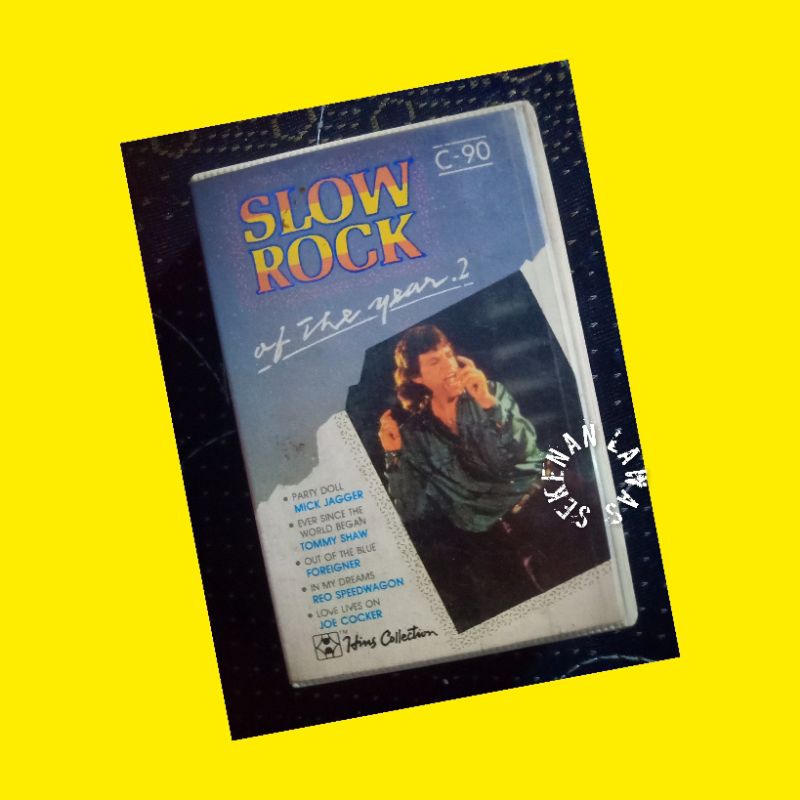 หินช้าแห่งปี 2 Cassette/ Verrox C90 Tape/ไม่มีเนื้อเพลงข้อความ (Mick ...