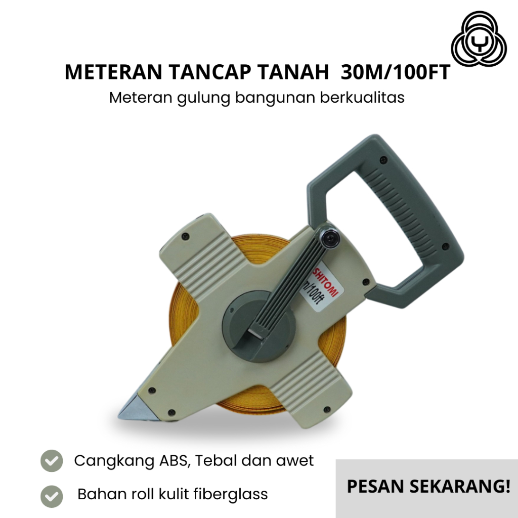 Land TANCAP ROLL METER 30M/100FT เทปไฟเบอร์กลาส | Shopee Thailand