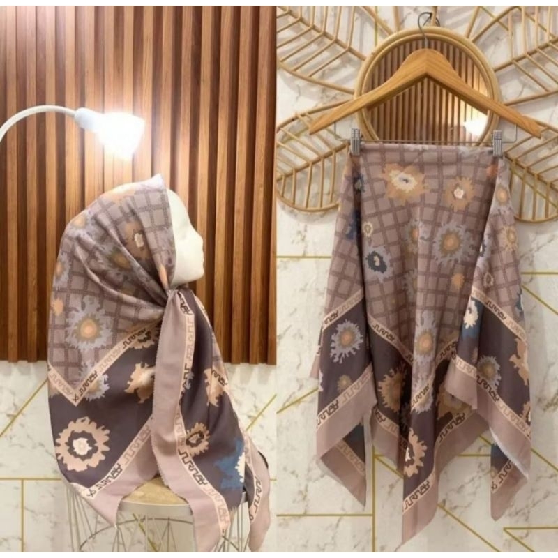 Journey Quad Motif Hijab kw Vanilla Hijab Barbie MyLady Jorney ...