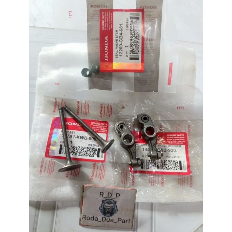 ชุดไกวาล์ว ร่มวาล์ว ซีลวาล์ว Honda Blade 110 Revo absolute Revo fi Revo ...