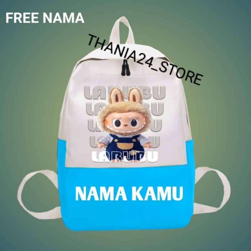 Pop MART LABUBU CHILDRENS BACKPACK BAG Time to Chill-Vinyl Plush Doll ...