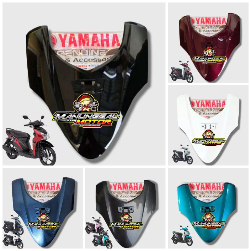 Putih UNGU HITAM ฝาครอบผูกด้านหน้า Mio S 125 หมายเลขผู้ถือแผ่น Original ...