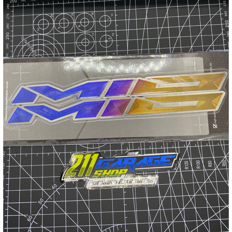 Mio VIETAM GR5 TITANIUM EMBLEM | Shopee Thailand