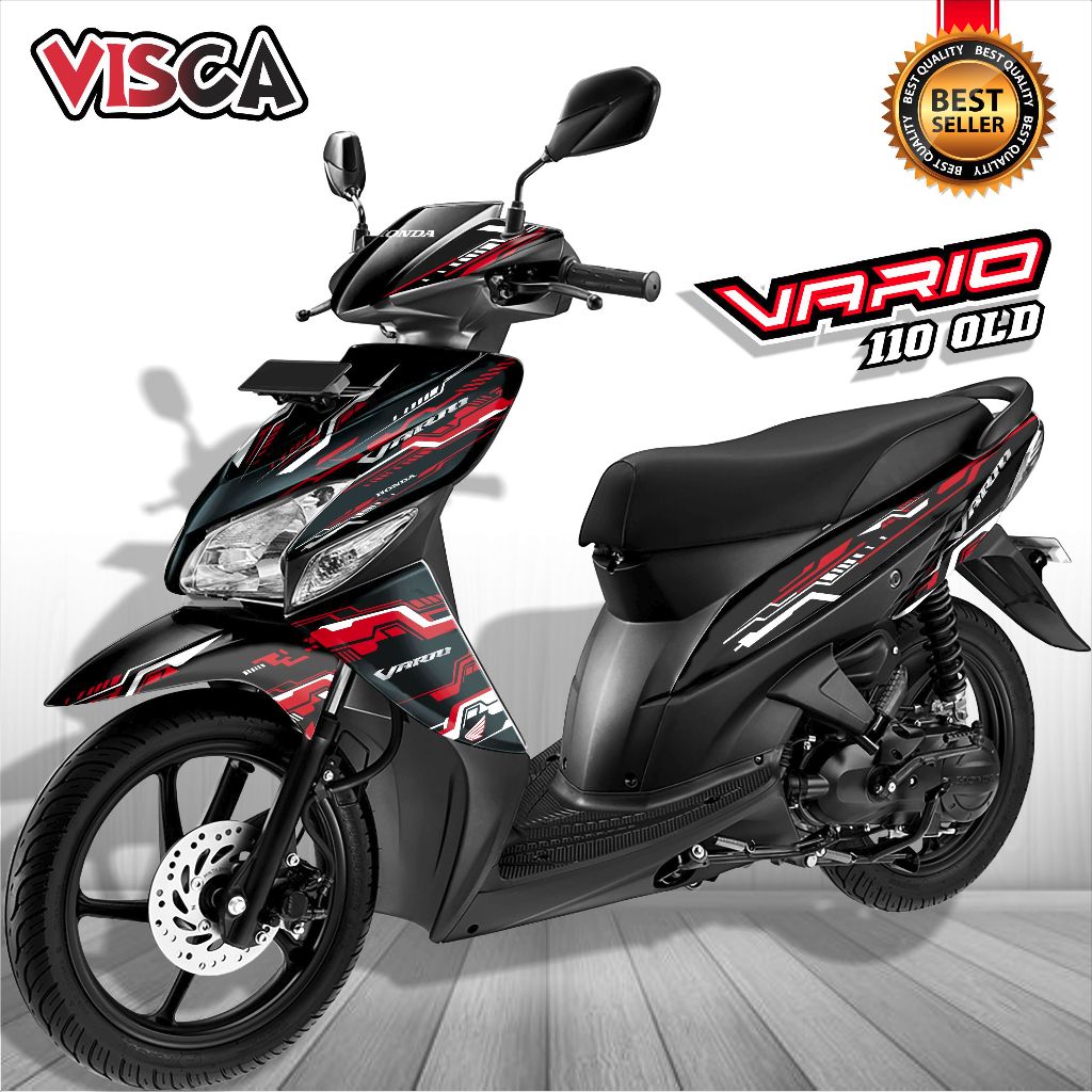 Vario 110 Karbu Decal Full Body สติกเกอร์ Vario 110 Old Karbu Striping ...
