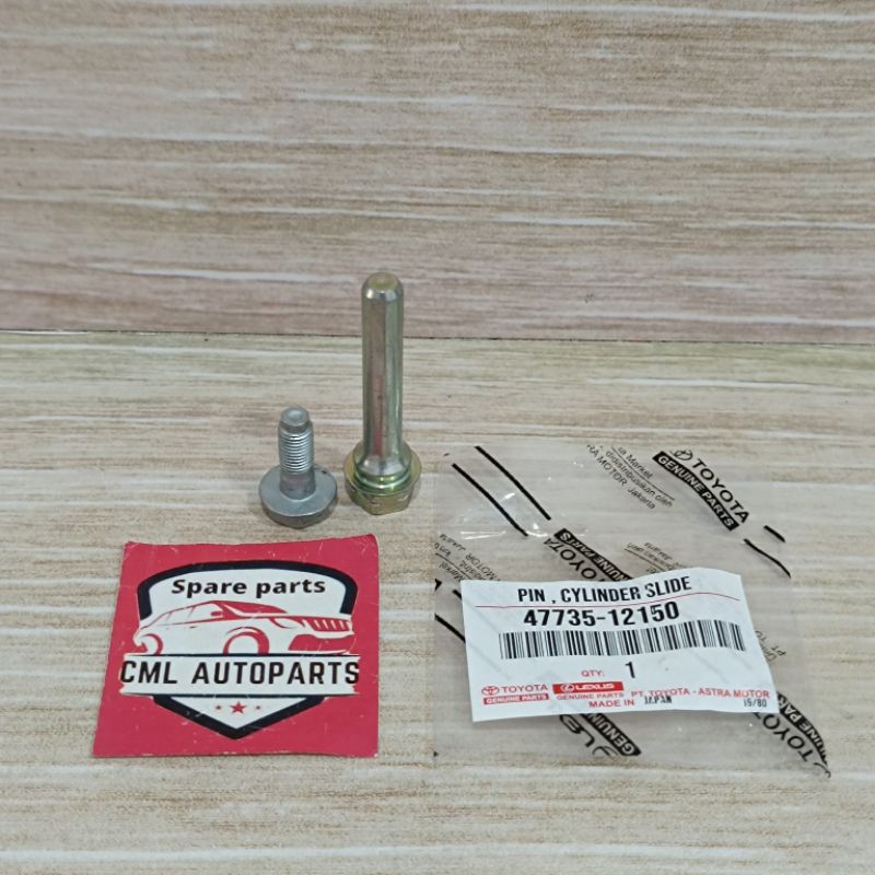 Original Vios/Yaris/Camry ยางล้อหลังด้านบน Caliper ปากกา Bolt 47735 ...