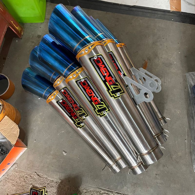ท่อไอเสีย Daeng Sai4 Stainless in51mm Only - Muffler/Exhaust Daeng Sai4 ...