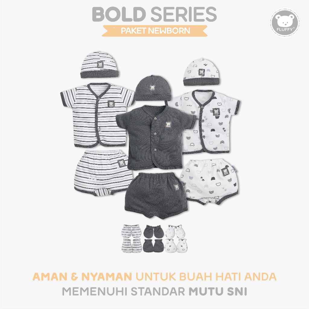 ชุดสูทสั้นขนฟู Bus BOLD (3 คู่) PNDB BOLD NEWBORN | Shopee Thailand