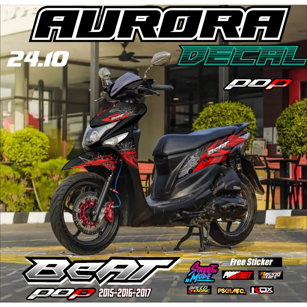 ใหม่ล่าสุด Decal สติกเกอร์ BEAT POP 2015 2016 2017 FULL BODY ใหม่ออกแบบ ...