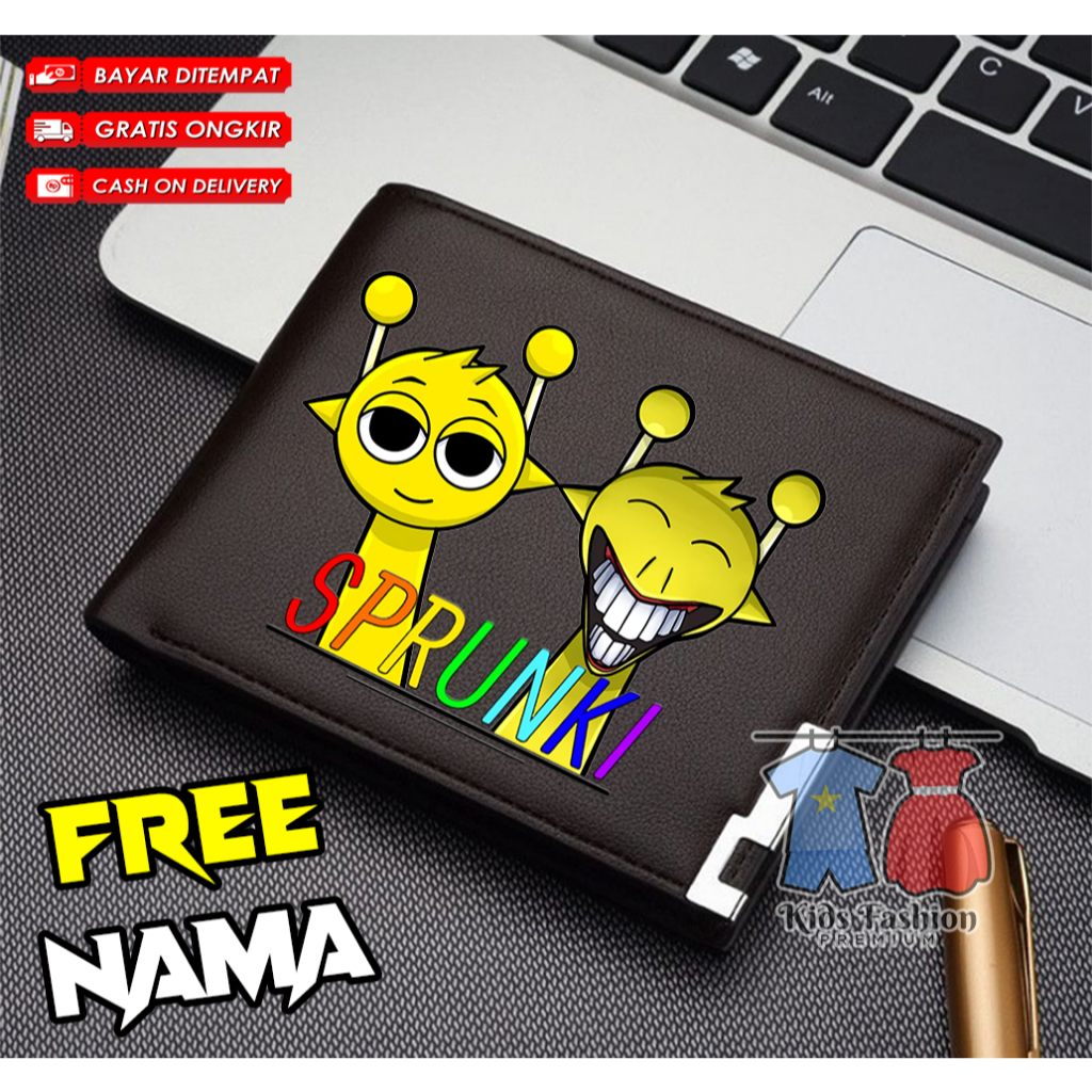 Sprunki Incredibox กระเป๋าสตางค์เด็กกระเป๋าสตางค์รุ่นสยองขวัญทั้งหมดตัว ...