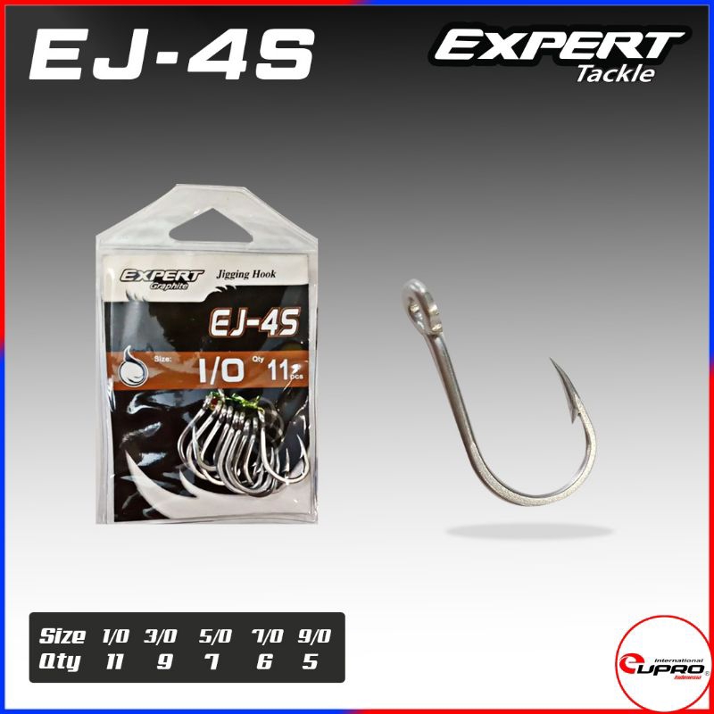 Expert GRAPHITE HOOK JIGGING EJ-4S FISHING HOOK (5241) | Shopee Thailand