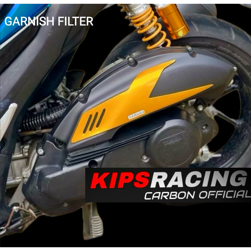 ฝาครอบกรองรถแข่ง Garnish KIPS AEROX NEW / NMAX NEW WARBA ️ฝาครอบกรอง ...