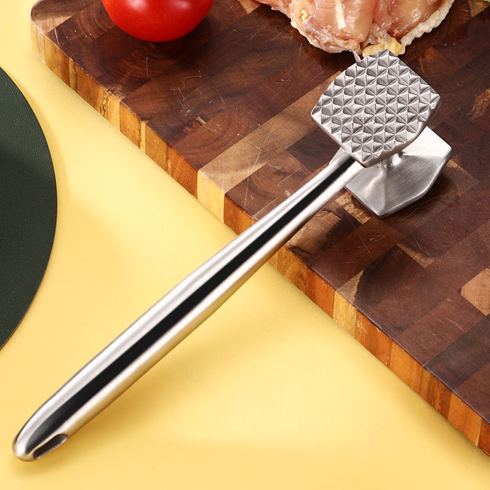 MJ - MULTIPURPOSE STAINLESS MEAT HAMMER - ICE CUBES CRUSHER MEAT HAMMER ...