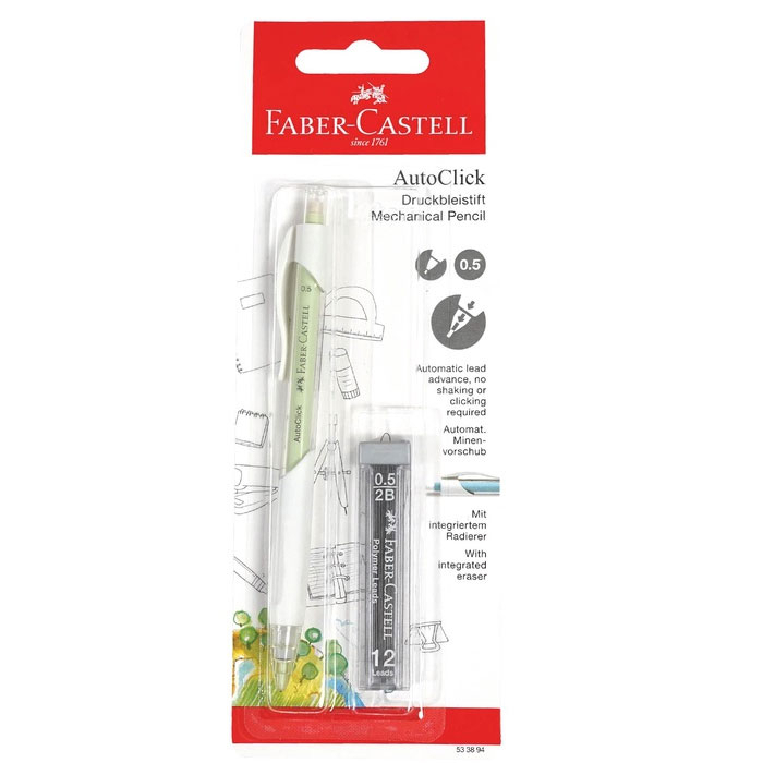 ดินสอกด Faber castell Auto Click 0.5mm | Shopee Thailand