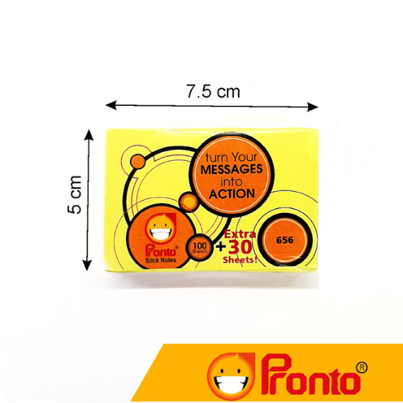 Sticky Note Pronto 656 [Per 1 Pad] | Shopee Thailand