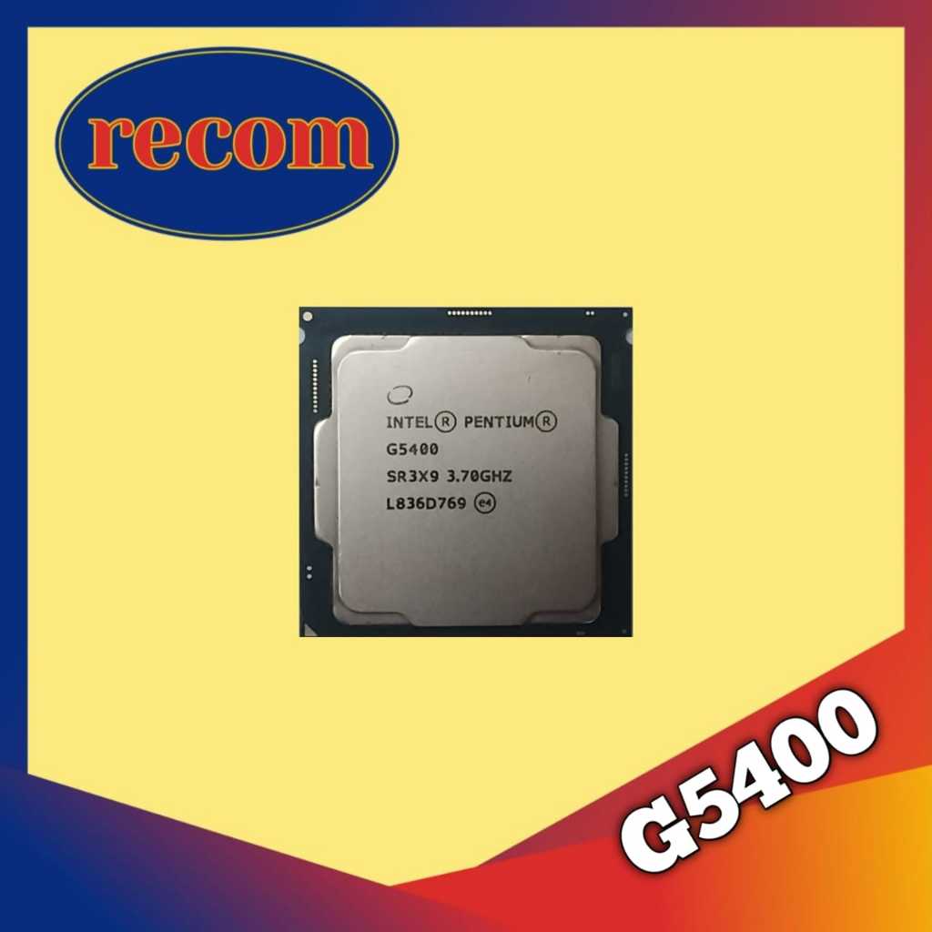 ถาดโปรเซสเซอร์ INTEL Intelligence G5400 lga 1151 | Shopee Thailand