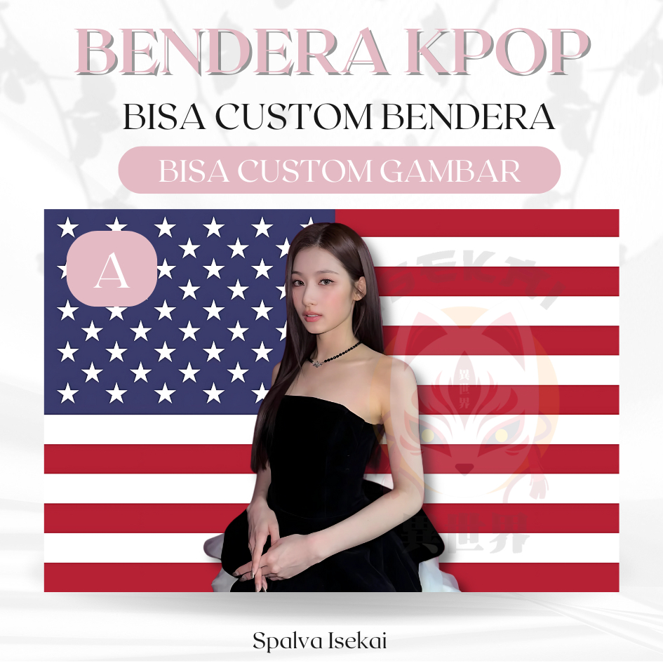 KPOP SANA TWICE Flag / ธง KPOP AMERICAN Flag / พรม KPOP / พรมKpop ...