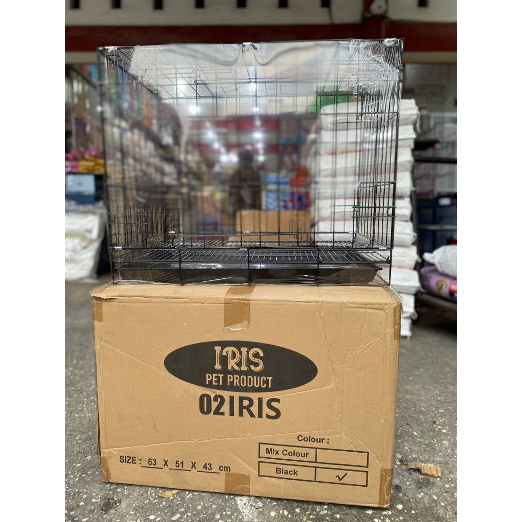 Iris 02 FOLDING CAGE ขนาด 63X51X43CM | Shopee Thailand