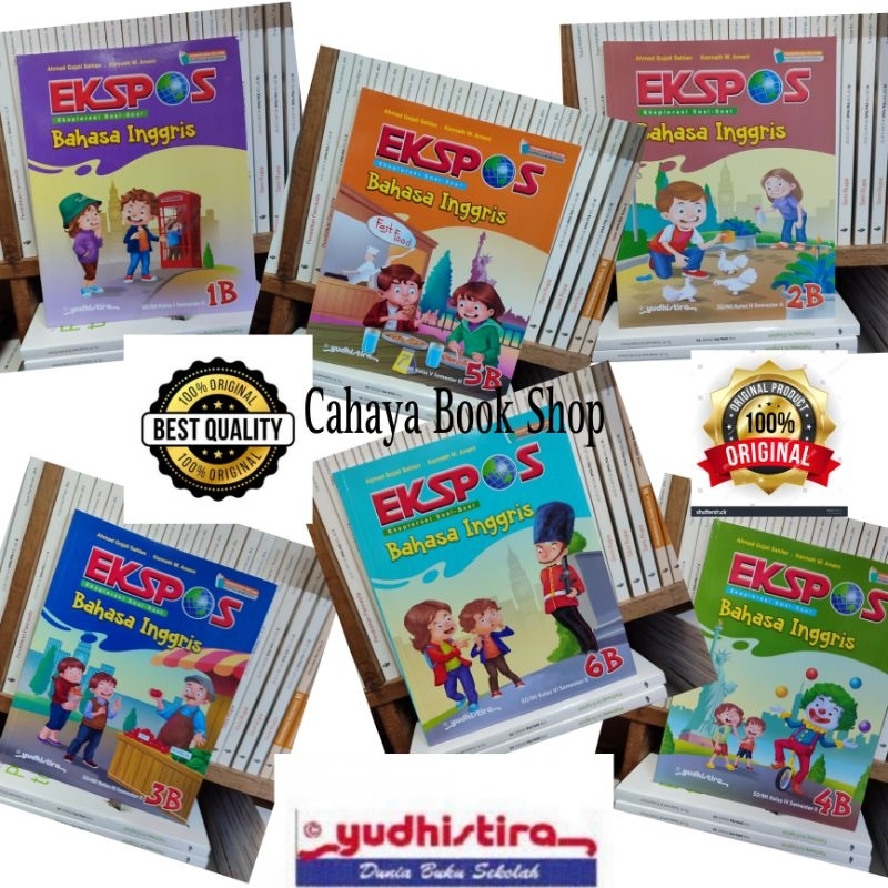 หนังสือคําถามการให้ยาภาษาอังกฤษ Class 1B,2B,3B,4B,5B,6B SD/Mi Semester 2 Yudhistira | Shopee ...