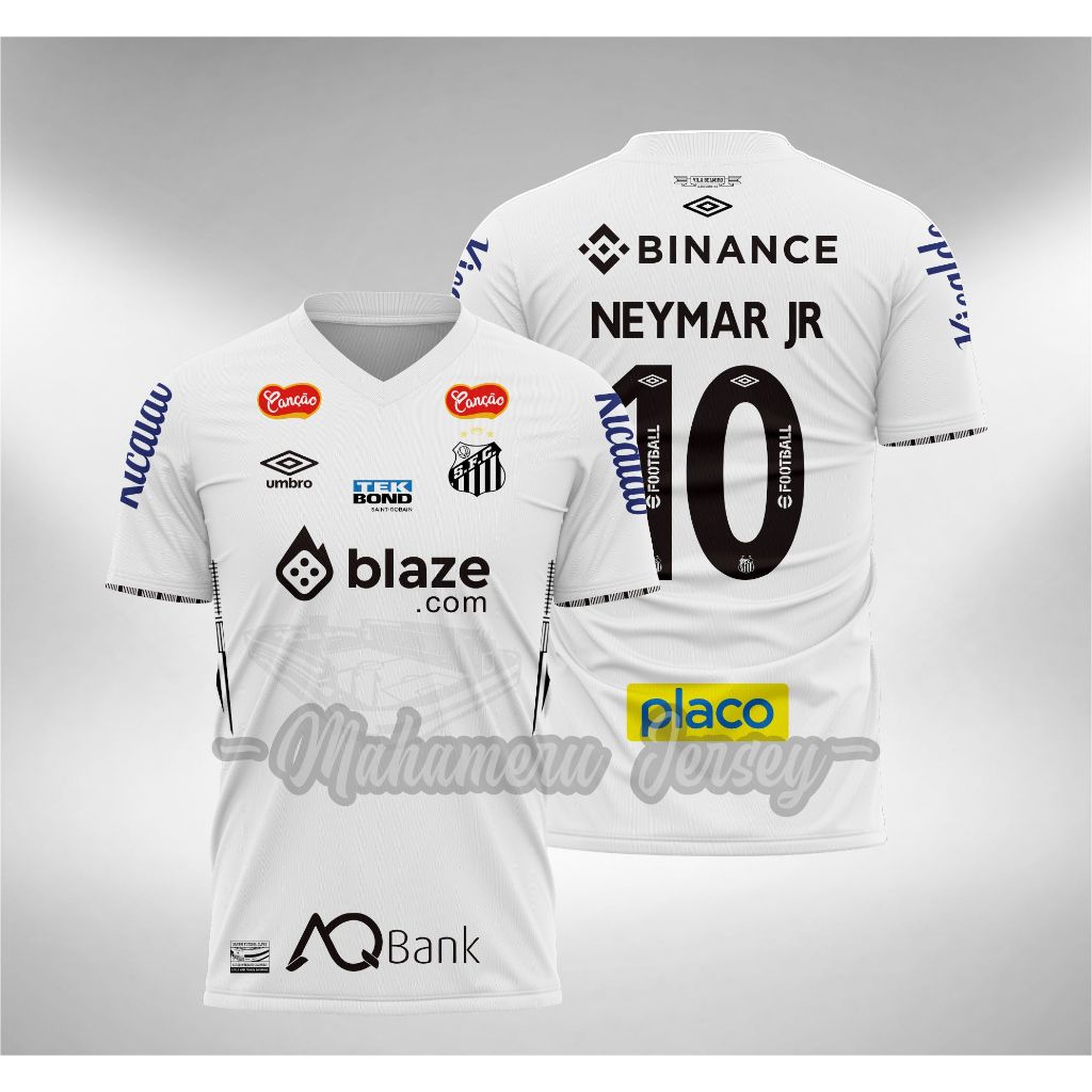 Santos FC Home 2024 2025 เสื้อ Neymar | Shopee Thailand