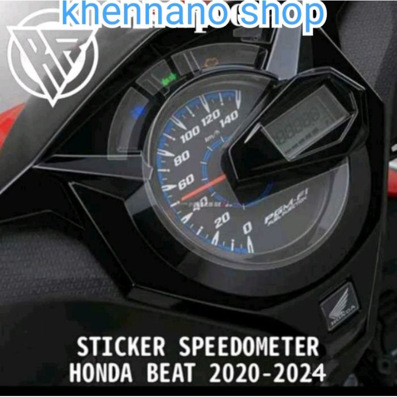 Speedometer beat esp deluxe fi 2020-2023 สติ๊กเกอร์กันรอย | Shopee Thailand