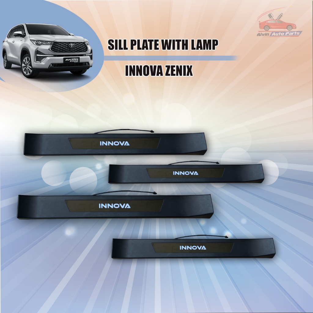 Side SILLPLEATE WITH LAMP INNOVA ZENIX/SCUFF PLATE INNOVA ZENIX/DOOR ...