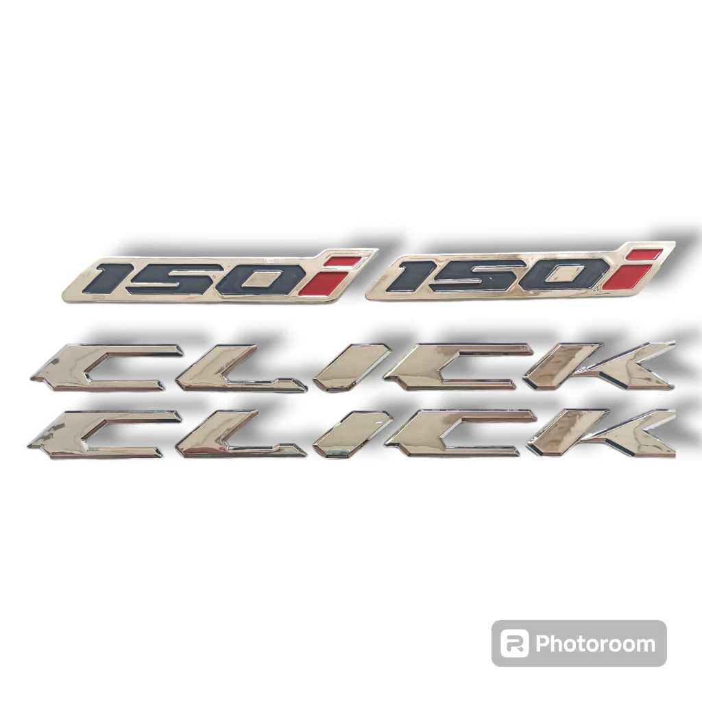 EMBLEM LOGO CLICK 150i ซ้ายขวา โลโก้ TIMBUL คลิก 150I | Shopee Thailand