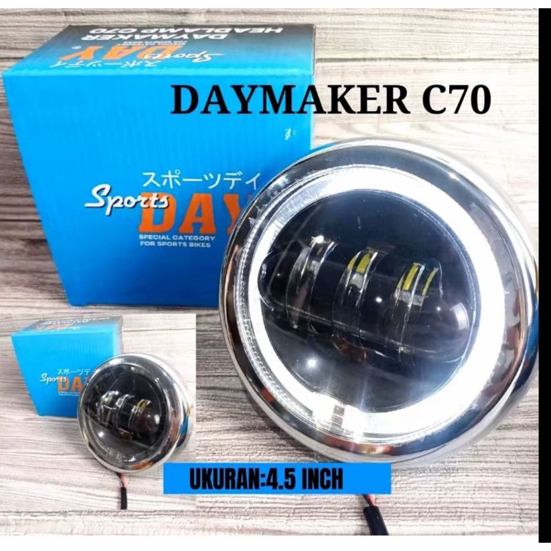 Reflector c70 ไฟหน้า c70 honda c70 led Angora eye Precision c70 ไฟหน้า | Shopee Thailand