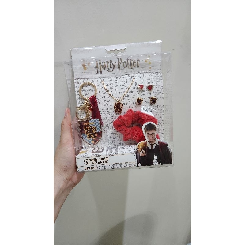 Miniso X HARRY POTTER ACCESSORIES SET GRIYFINDOR | Shopee Thailand