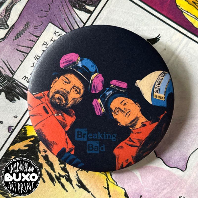Buxo - BREAKING BAD pin / หมุดฟิล์มซีรีส์ภาพยนตร์น่ารัก | Shopee Thailand