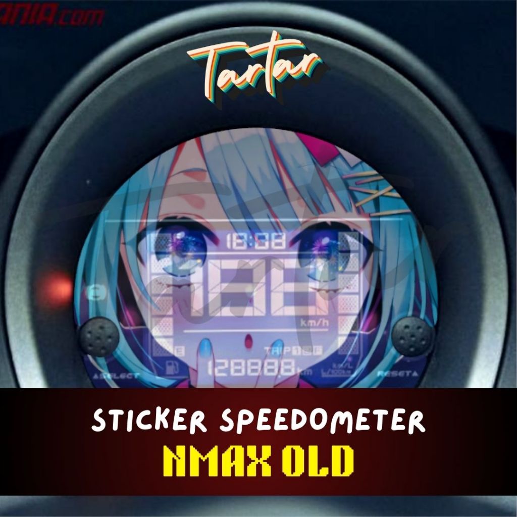2018 Anime Nmax Transparent Spido / Speedometer Sticker | Shopee Thailand