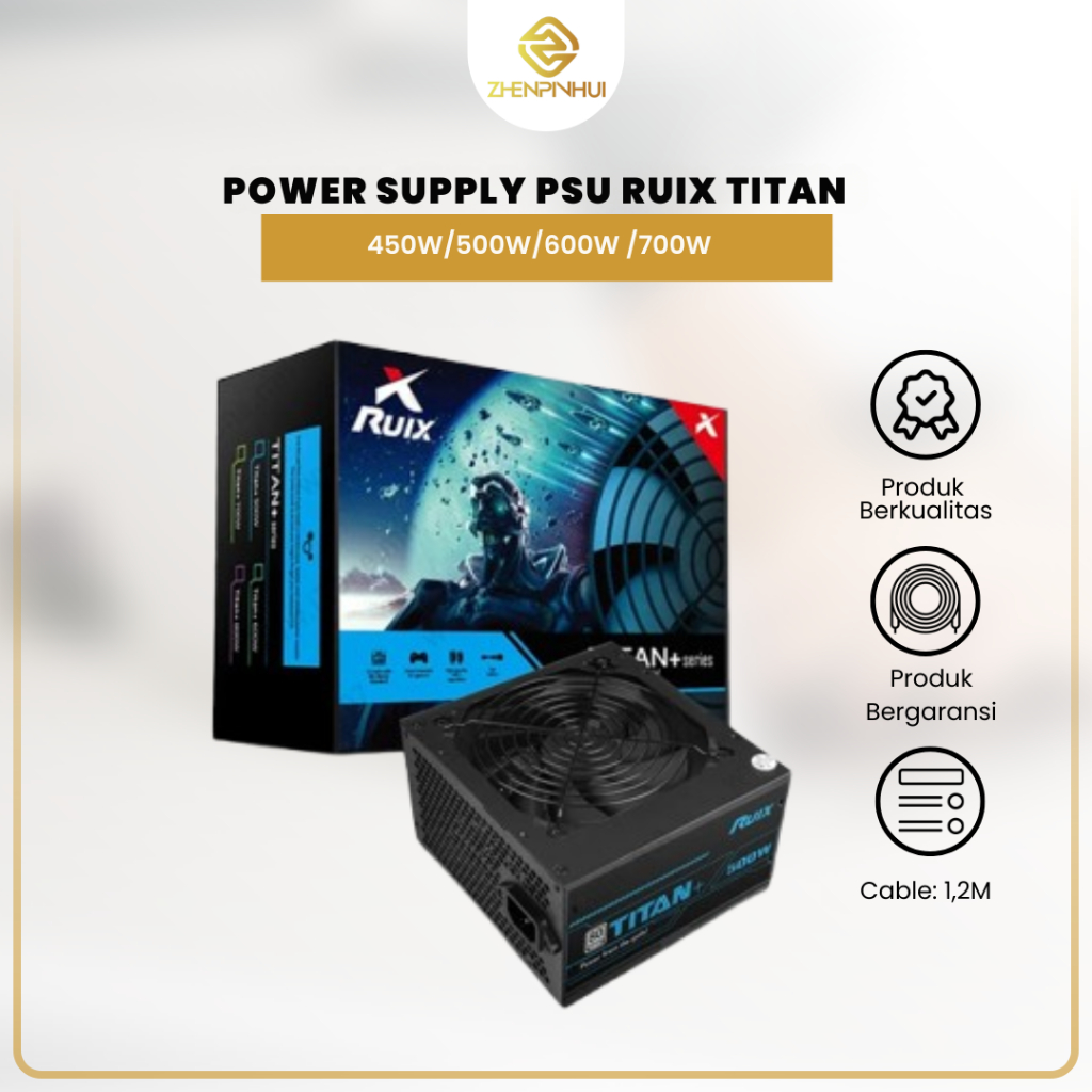 Ruix TITAN PSU แหล่งจ่ายไฟ 450W/500W/600W /700W 80+ แหล่งจ่ายไฟสําหรับ ...