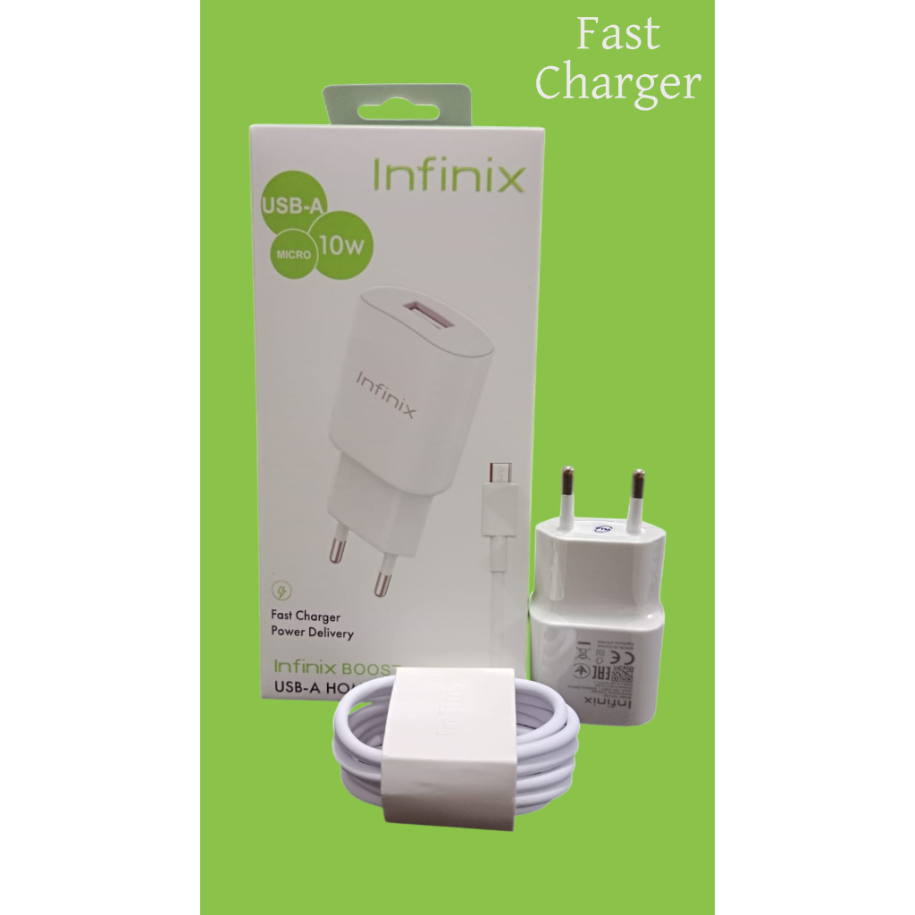สาย Micro USB ของ Infinix Charger 10W ดั้งเดิม | Shopee Thailand
