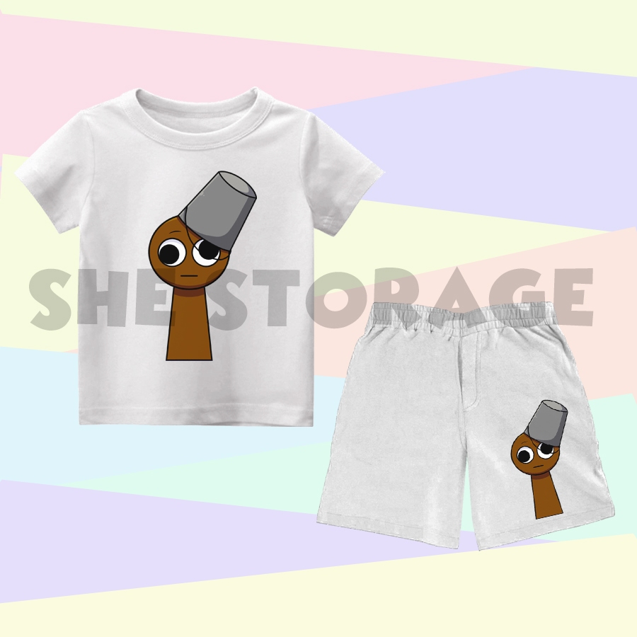 ชุดเด็ก CHARACTER SET INCREDIBOX SPRUNKI BROWN BRUD ONE SET CHILDRENS ...