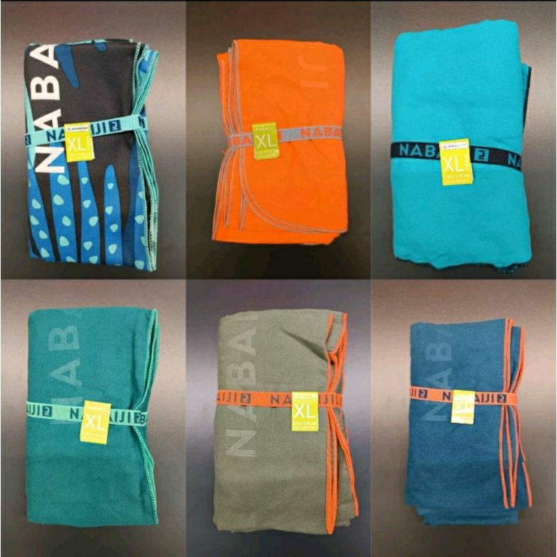 Nabaiji MicroFiber Towel Sports Travel Swimming Towel ขนาด XL 110175cm ...