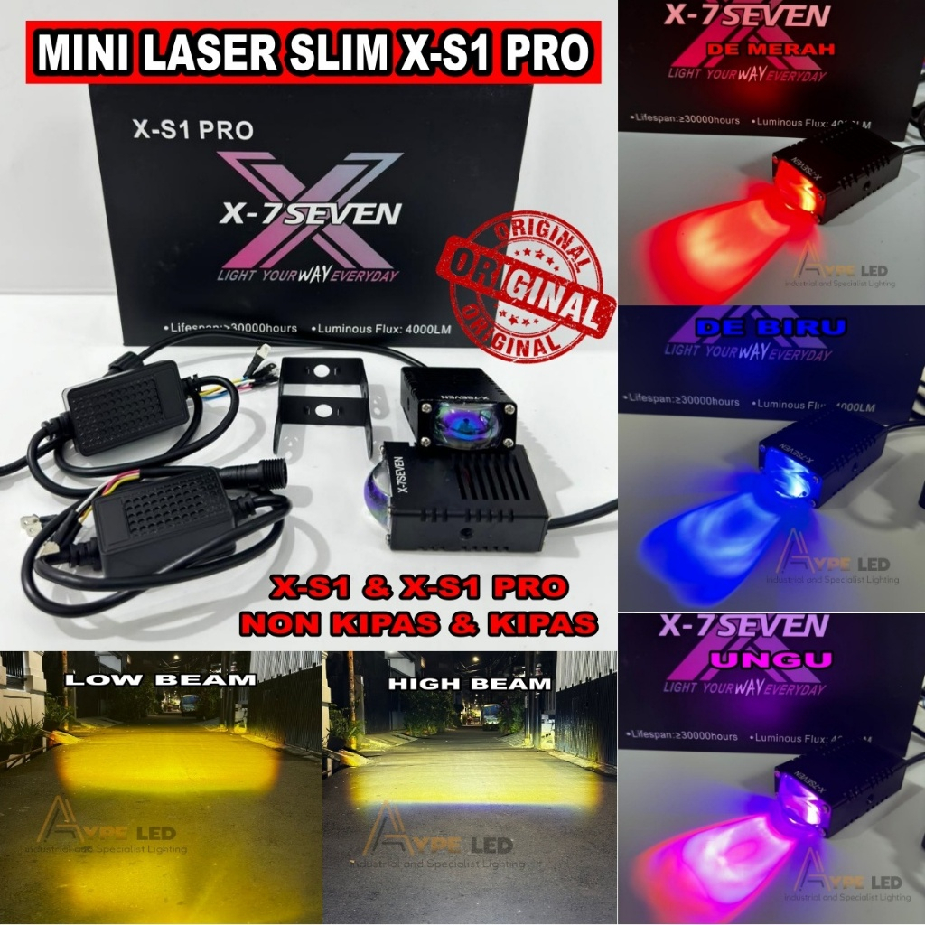 Mini LASER SLIM X-7SEVEN XS-1 PRO PLUS DEVIL HI OO COOLING FAN 30 วัตต์ ...