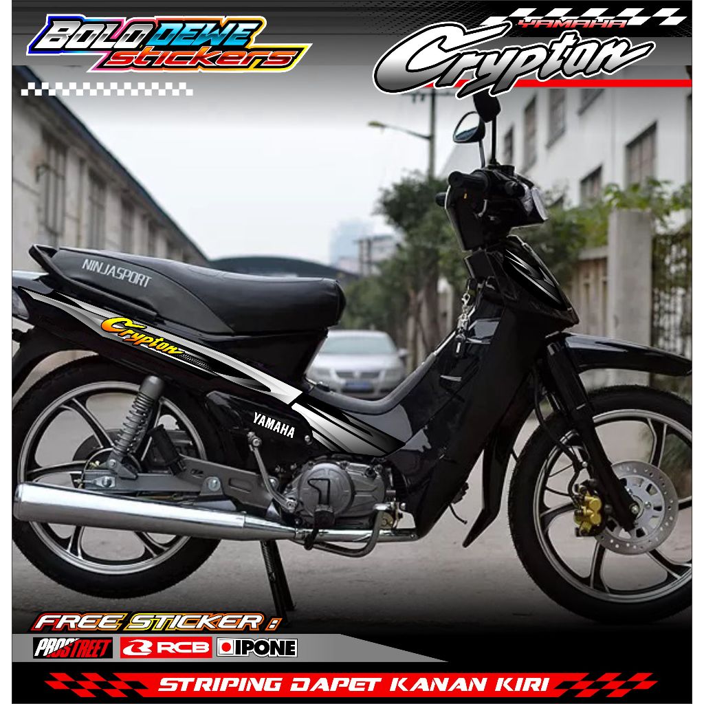 Striping VARIATIONS YAMAHA CRYPTON / สติ๊กเกอร์ LIST OF YAMAHA CRYPTON ...