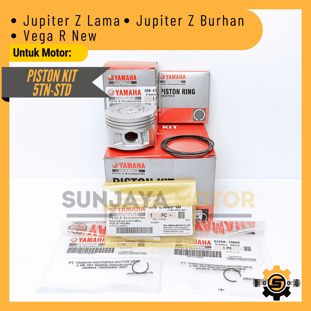 ชุดลูกสูบ Original Yamaha 5TN Sether Jupiter Z Old Vega R New Jupiter Z ...
