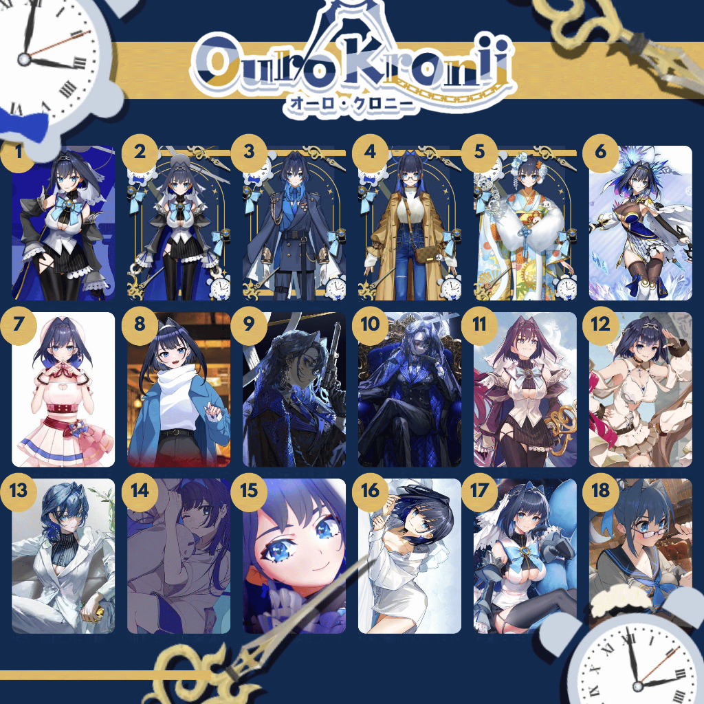 Vtuber PHOTOCARD - HOLOLIVE EN GEN 2 - Holo Promise| Ouro Kronii ...